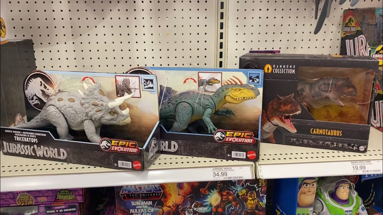 Jurassic World Hammond Collection Carnotaurus And Epic Evolution ...
