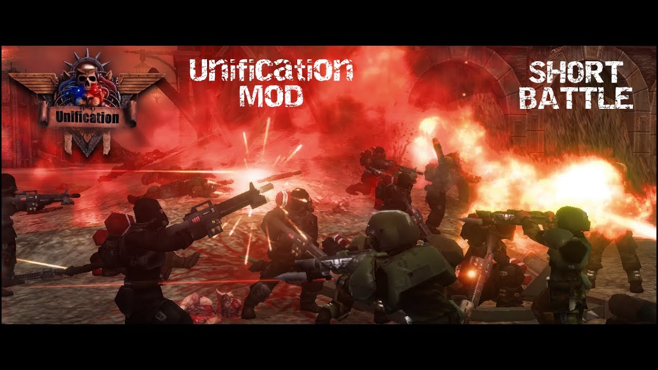 Dawn of War Unification mod Short Battle #1/2 Imperial Guard vs ...