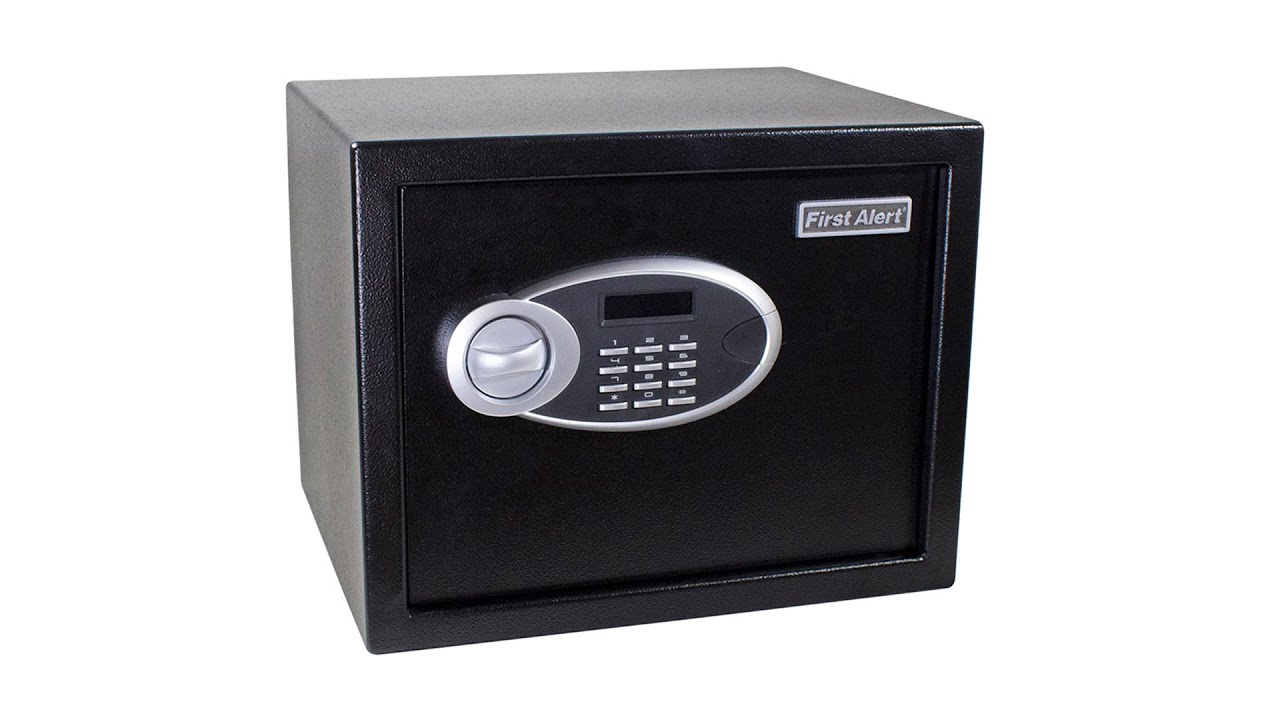 First Alert 0.94 Cubic Foot Steel Digital Anti-Theft Safe (4009DFB ...