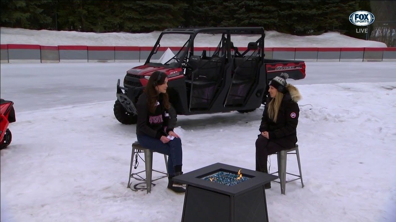 Hockey Day Minnesota: Winny Brodt-Brown talks hockey in Minnesota - YouTube