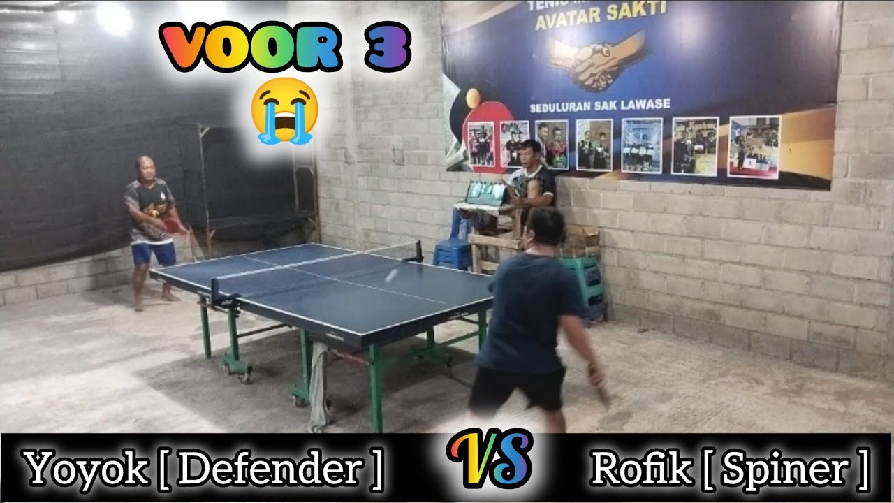 VOOR 3 😭 // Rofik Spiner 🆚 Yoyok Defender ||| Latihan Harian PTM Avatar ...