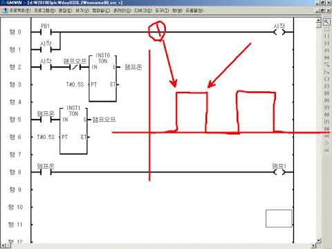 10 GLOFA GMWIN UP COUNTER 응용1 - YouTube