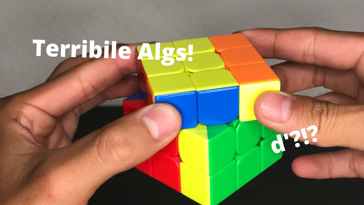 Dumb Rubik's Cube PLL Algorithms - YouTube