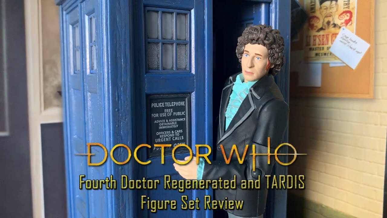 Doctor Who Action Figure Review: The Fourth Doctor Regenerated and ...