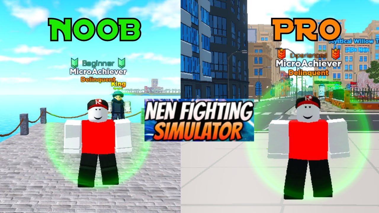 Noob to Pro in Nen Fighting Simulator | Roblox - YouTube