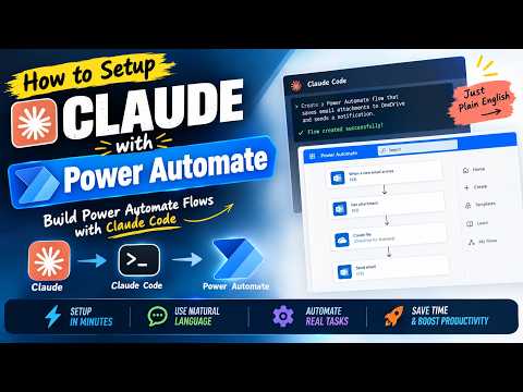 How to Setup Claude with Power Automate | Build Power Automate Flows with Claude Code