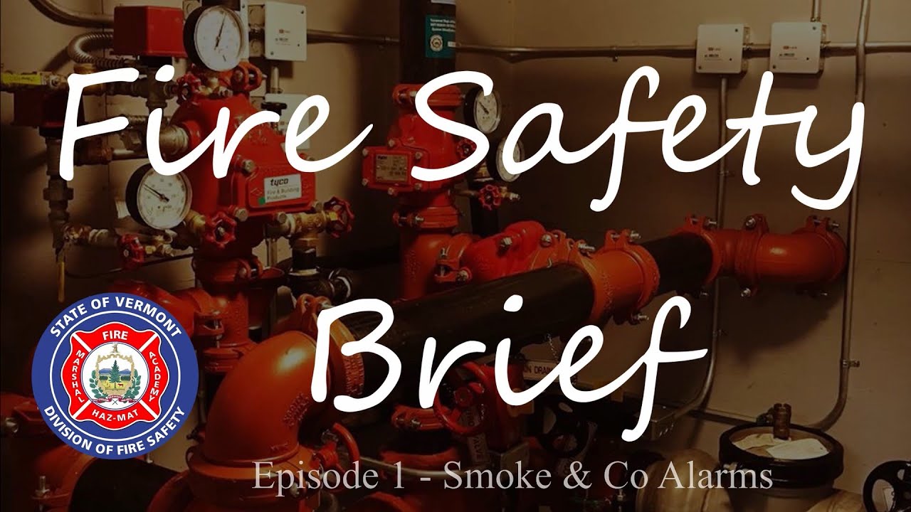 Fire Safety Brief - Episode 1 - Smoke and CO Alarms - YouTube