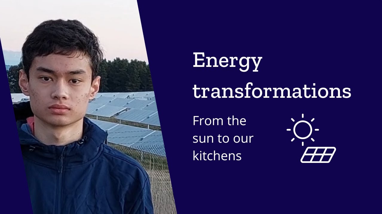 Energy transformations - from the sun to our kitchens - YouTube
