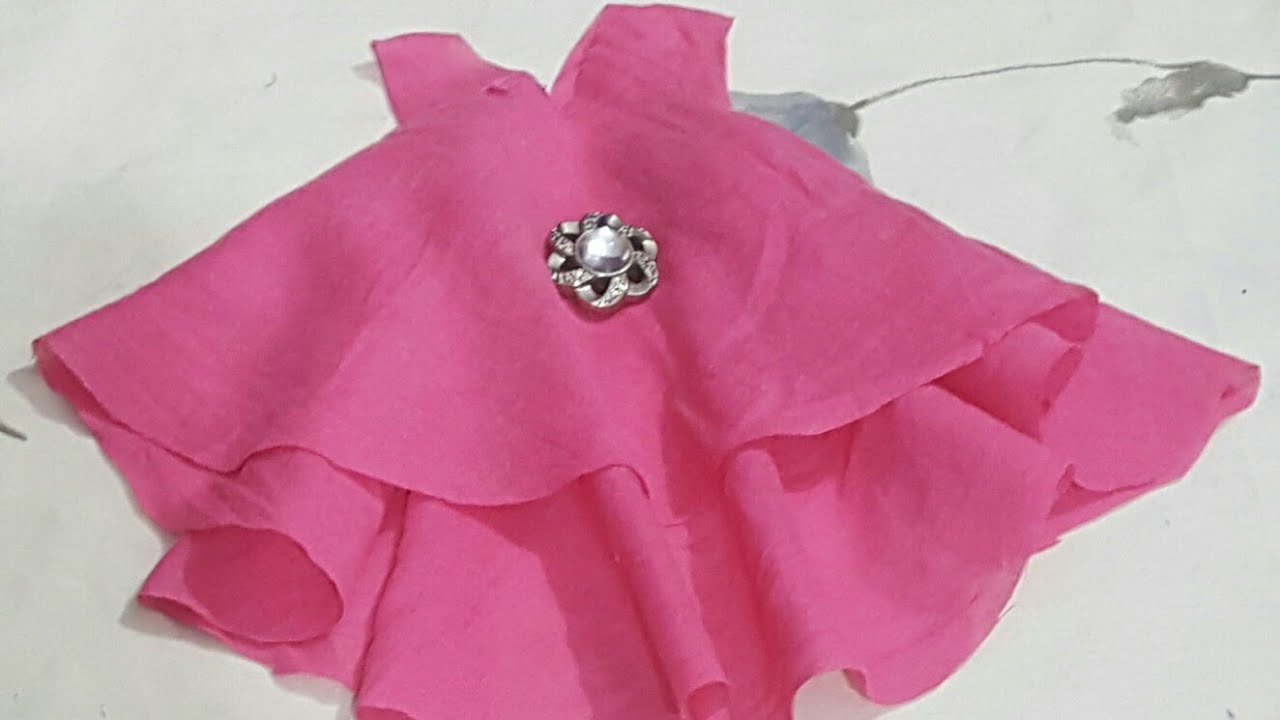 frock design cutting easy trick new - YouTube