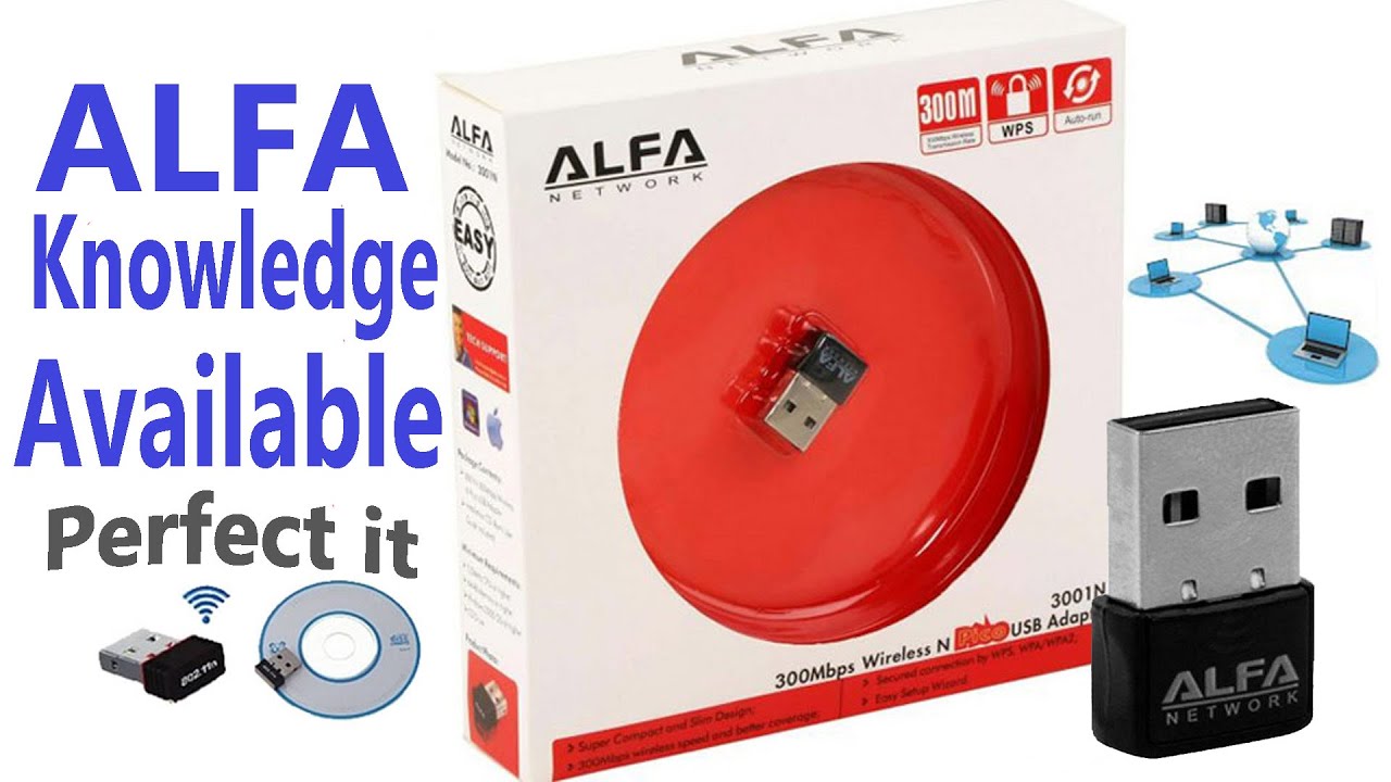 ALFA Network USB Wireless knowledge Available - YouTube