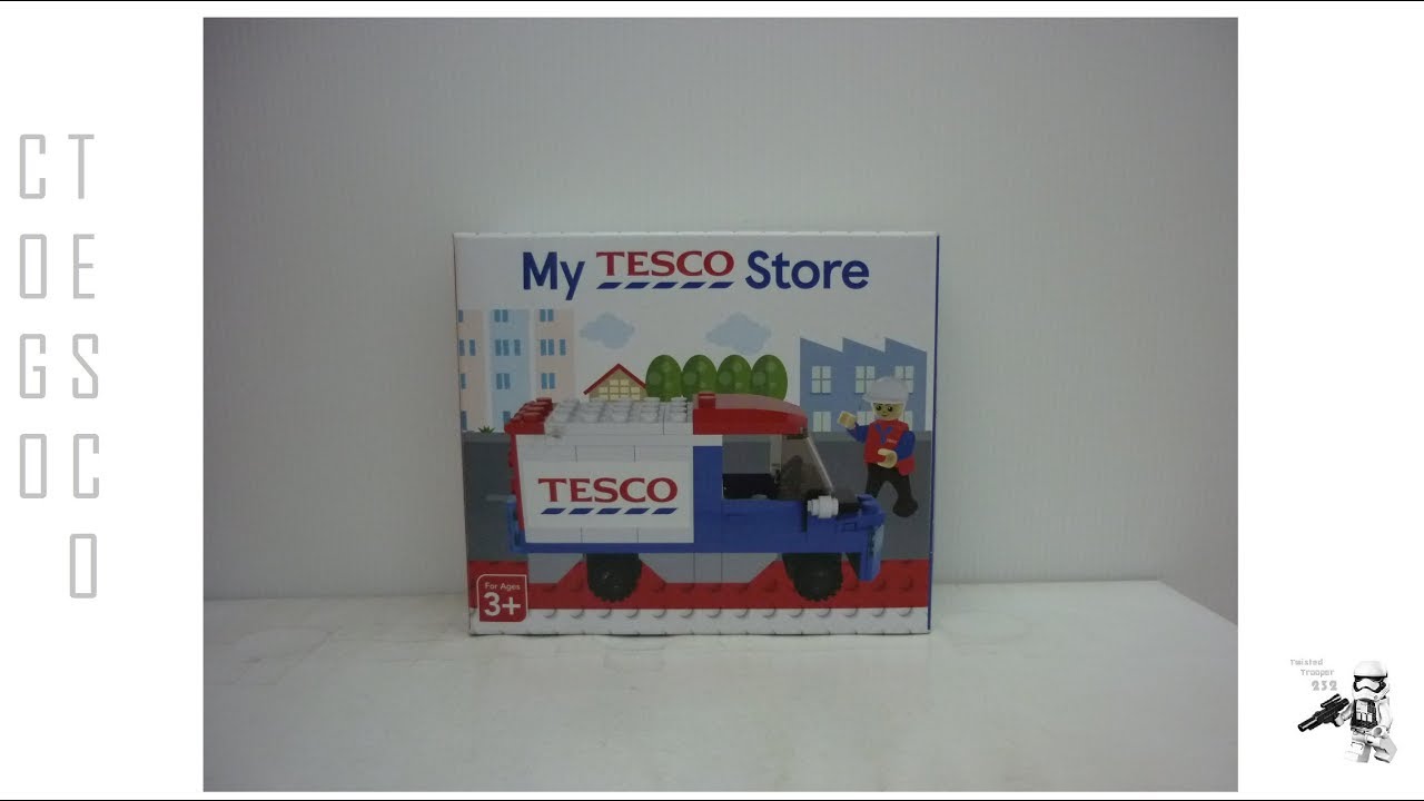 Cogo Lego Bootleg My Tesco Malaysia Tesco Truck review - YouTube