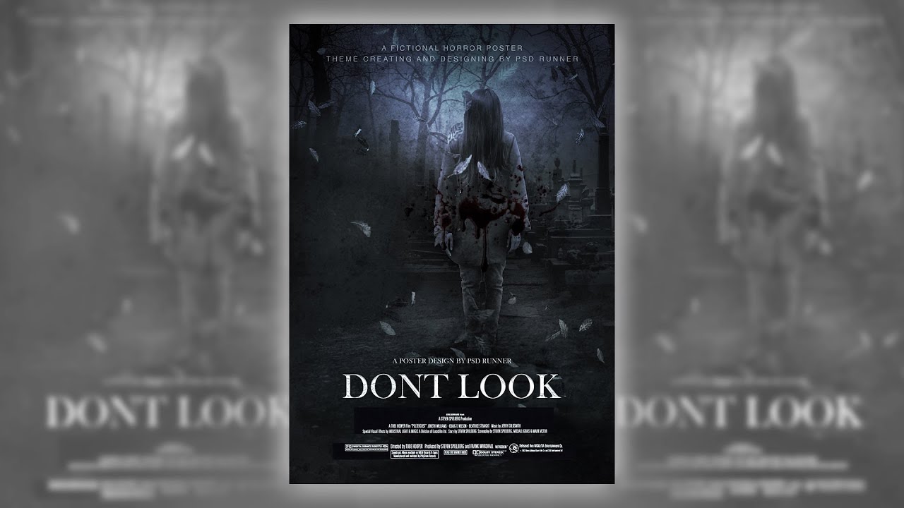 Making Horror Movie Poster | Concept Art In Photoshop - YouTube