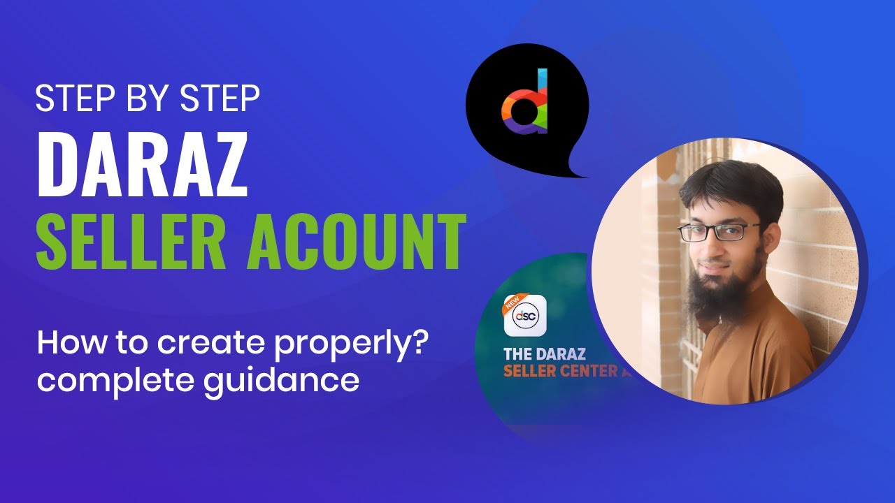 How to create daraz seller account | Seller account on daraz | Bilal ...