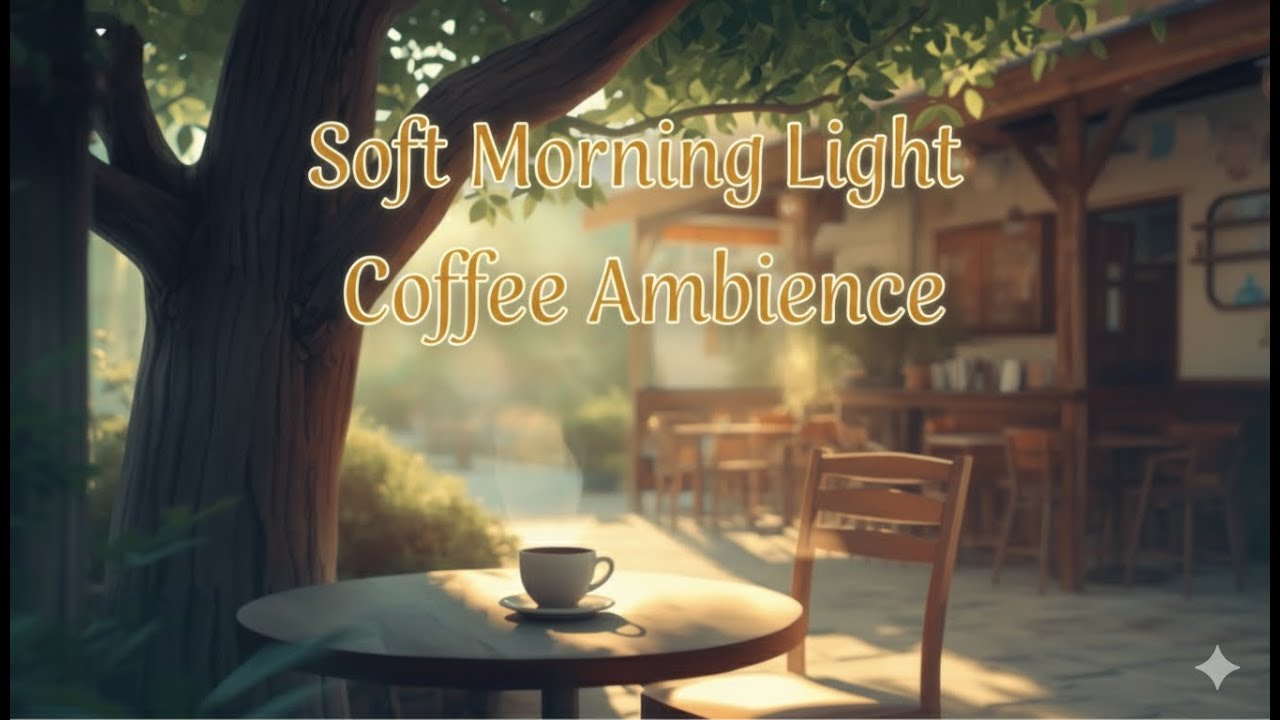 Soft Morning Light Coffee Ambience - YouTube