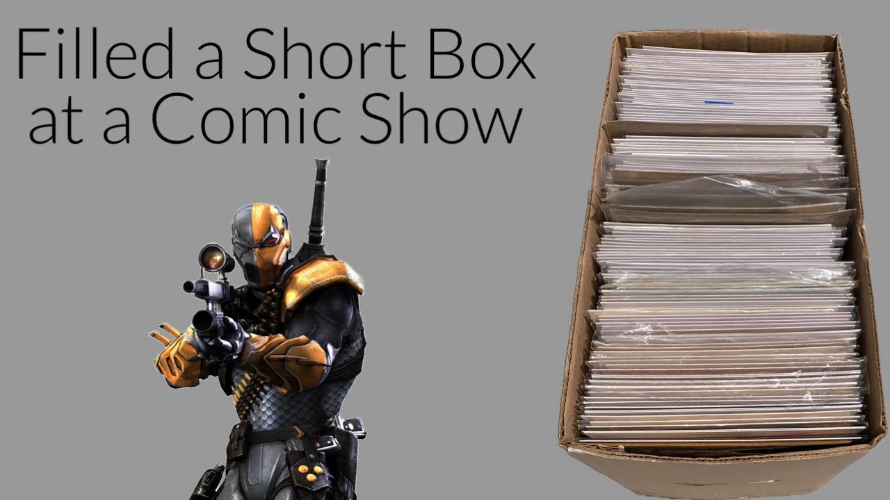 Huge Comic Book Show Pickups | I Filled Up A Short Box!!! - YouTube