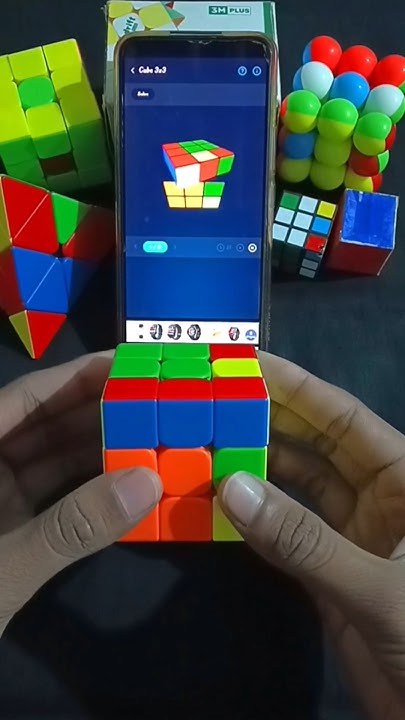 Rubik's Cube Solve By Ai😱🤯| #rubikscube #puzzle #shorts #ai #cubesolve - YouTube