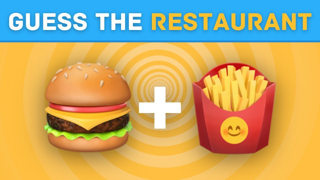 Can You Guess These Restaurants? | McDonalds, KFC, Starbucks, Taco Bell ...
