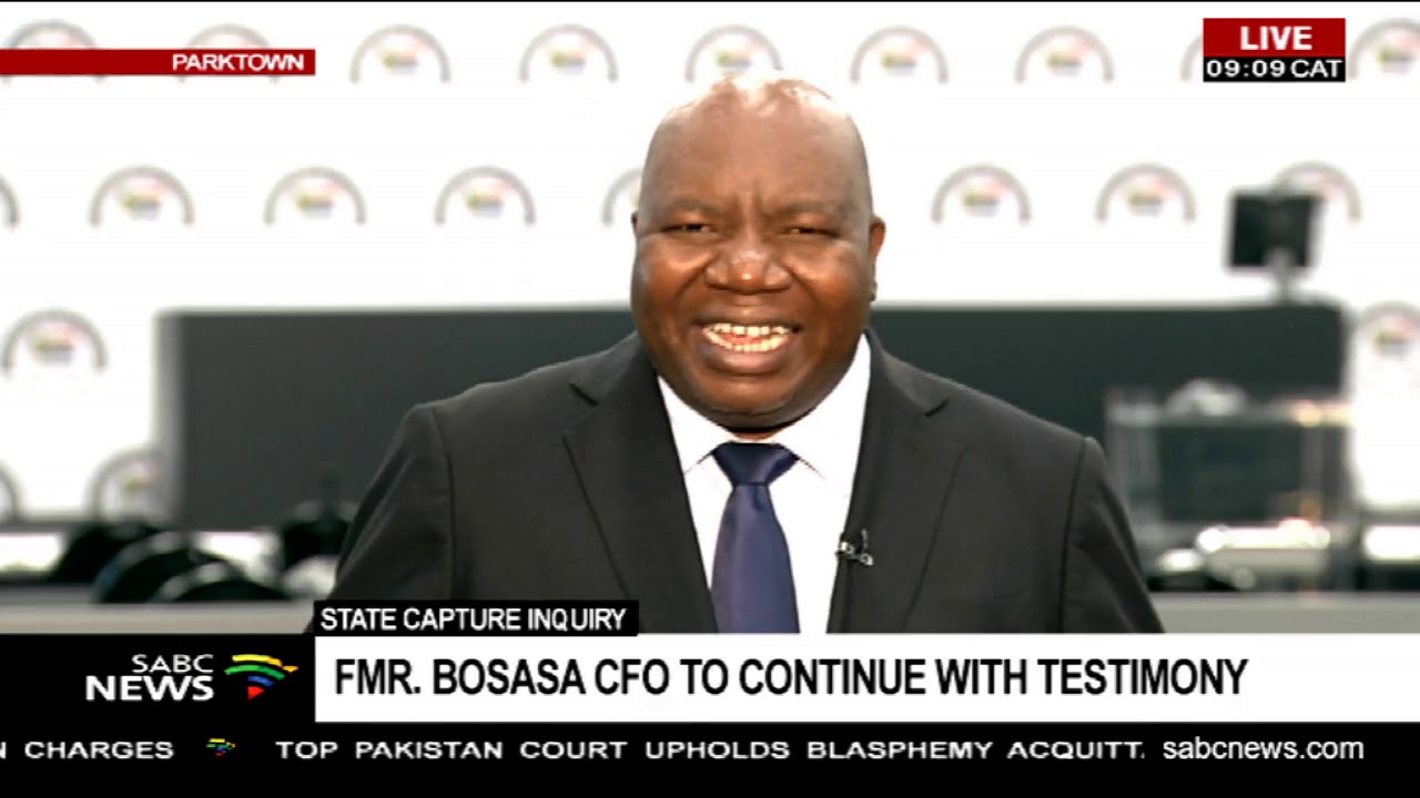 State capture inquiry | Former Bosasa CFO to continue with testimony ...
