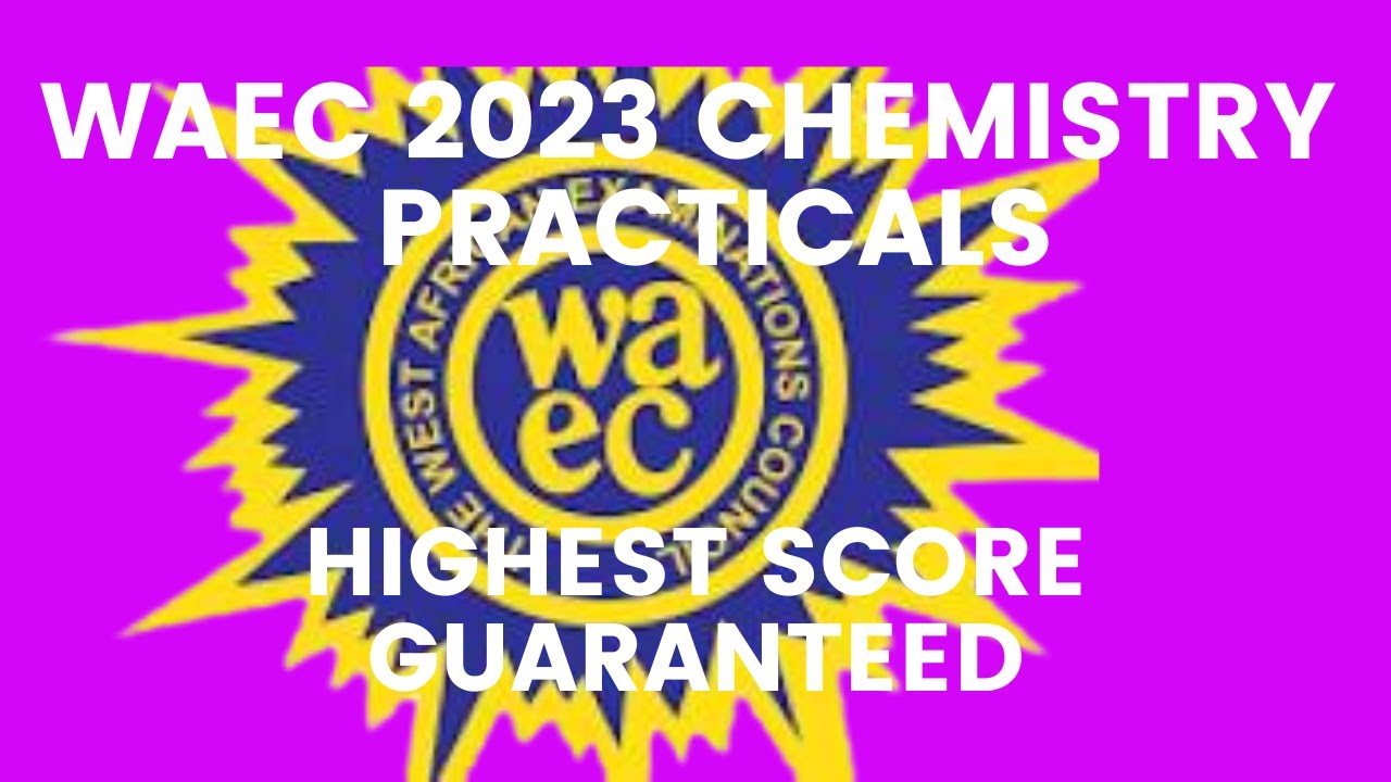 WAEC 2023 CHEMISTRY PRACTICAL(QUANTITATIVE ANALYSIS) TITRATION - YouTube