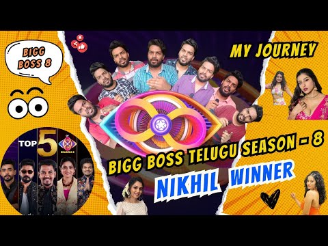 Nikhil Winner Biggboss 8 Telugu Finale Winner | Grand Finale Title ...