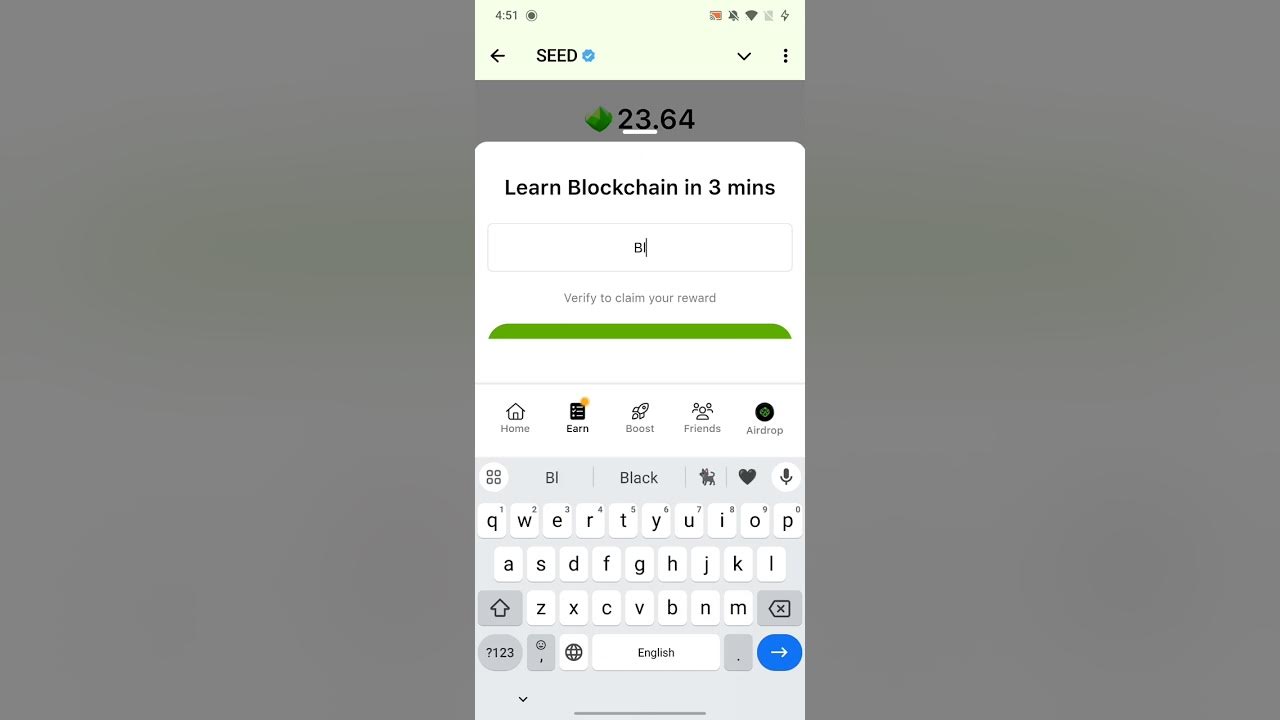 SEED Verify Code | Learn Blockchain in 3 Mins | SEED'S New Video Code | Seed Code | Seed Video ...
