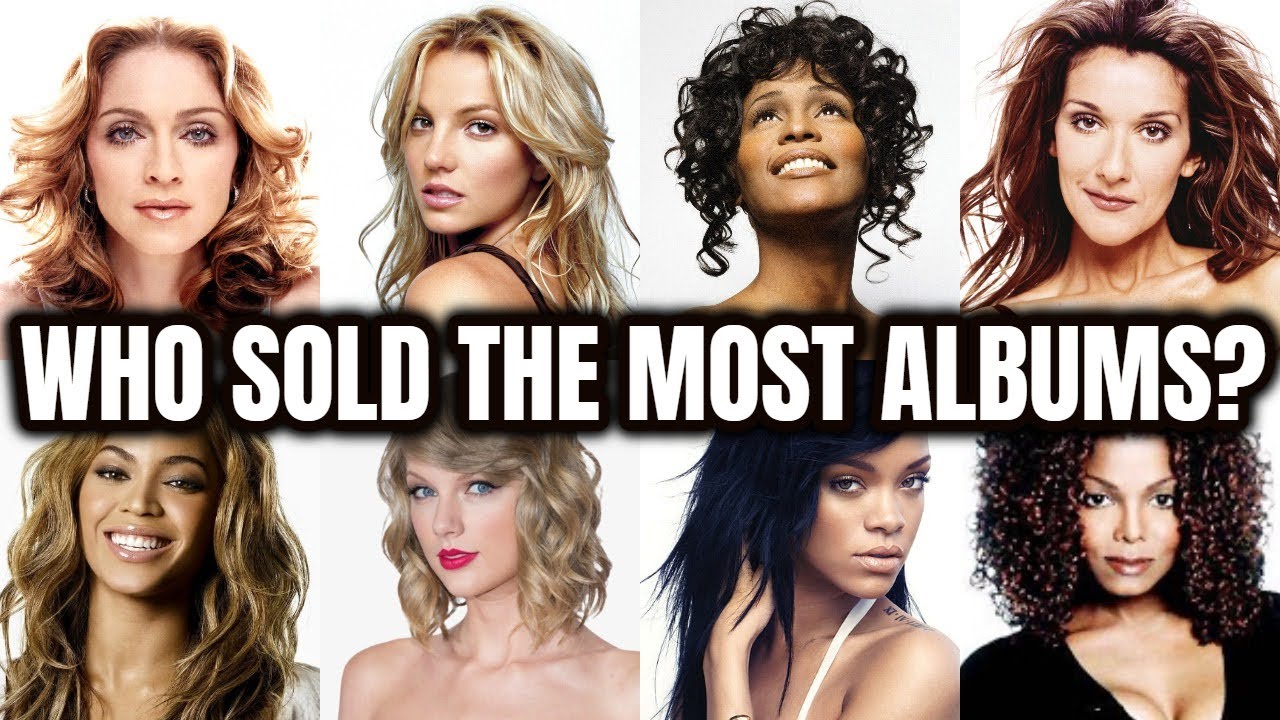 Top 15 Biggest Female Album Sellers! EAS - YouTube