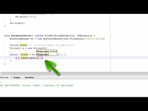 Programa simple en Java. Cómo recuperar los datos - YouTube