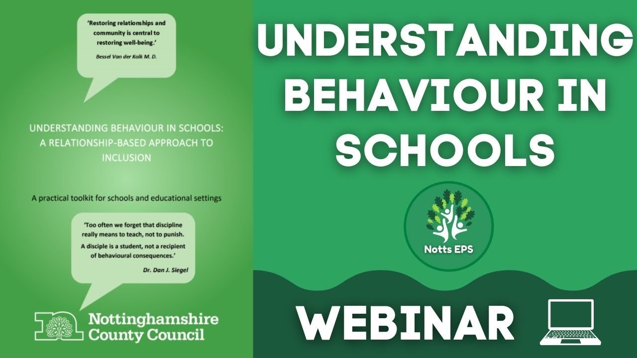 Understanding Behaviour in Schools Toolkit: Relational Based ...