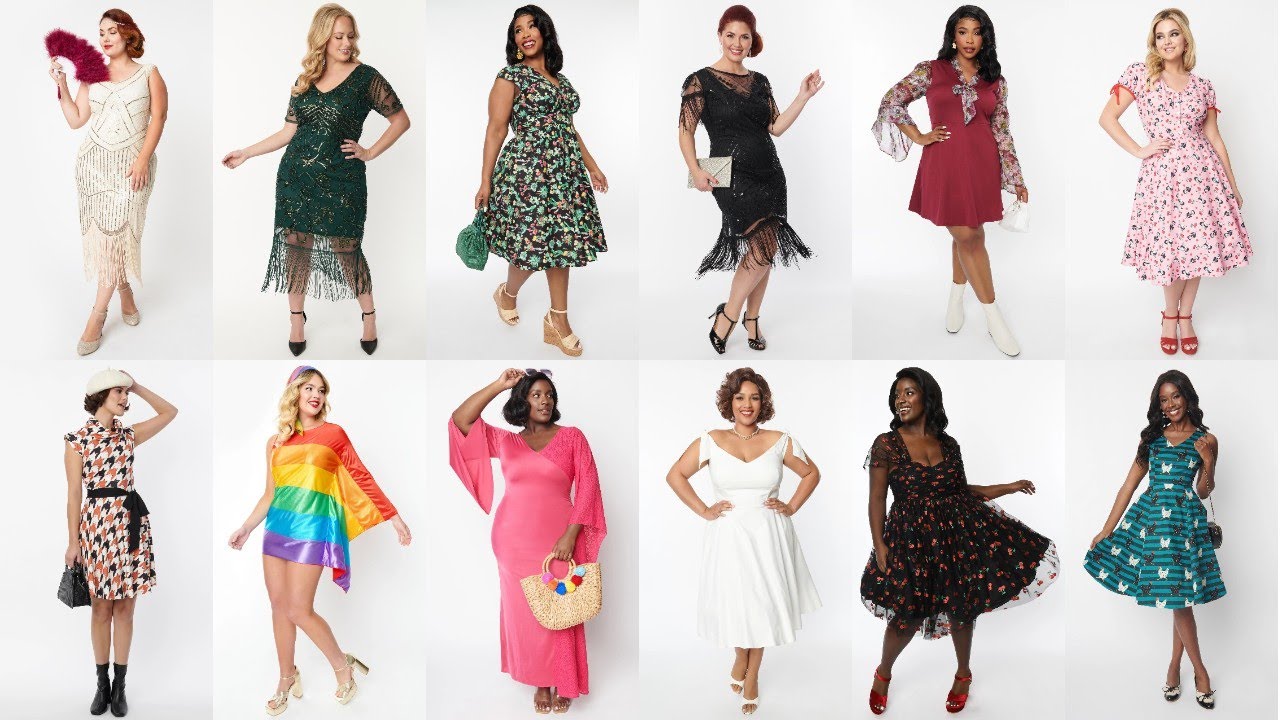 Best 12 Ideas Chic vintage classic retro collection Elegant women's ...