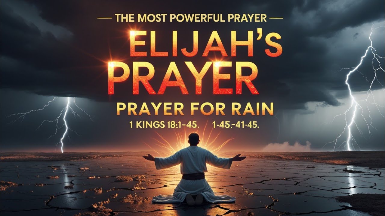 The Most Powerful Prayer in the Bible: Elijah’s Prayer for Rain - YouTube