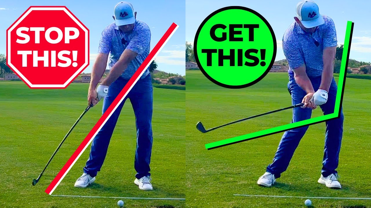 How To STOP Casting In Your Golf Swing Once And For All! - YouTube