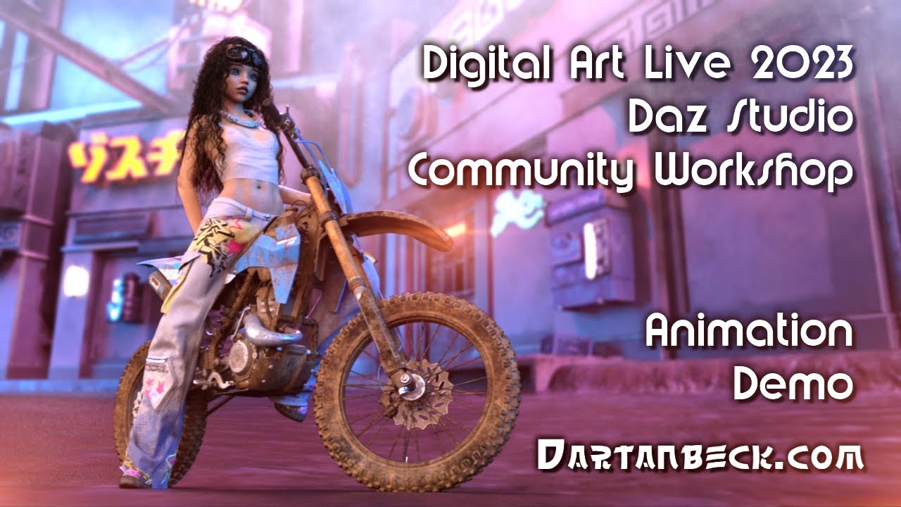 DAL 2023 Daz Studio 4.22 Community Workshop Animation Demo - YouTube