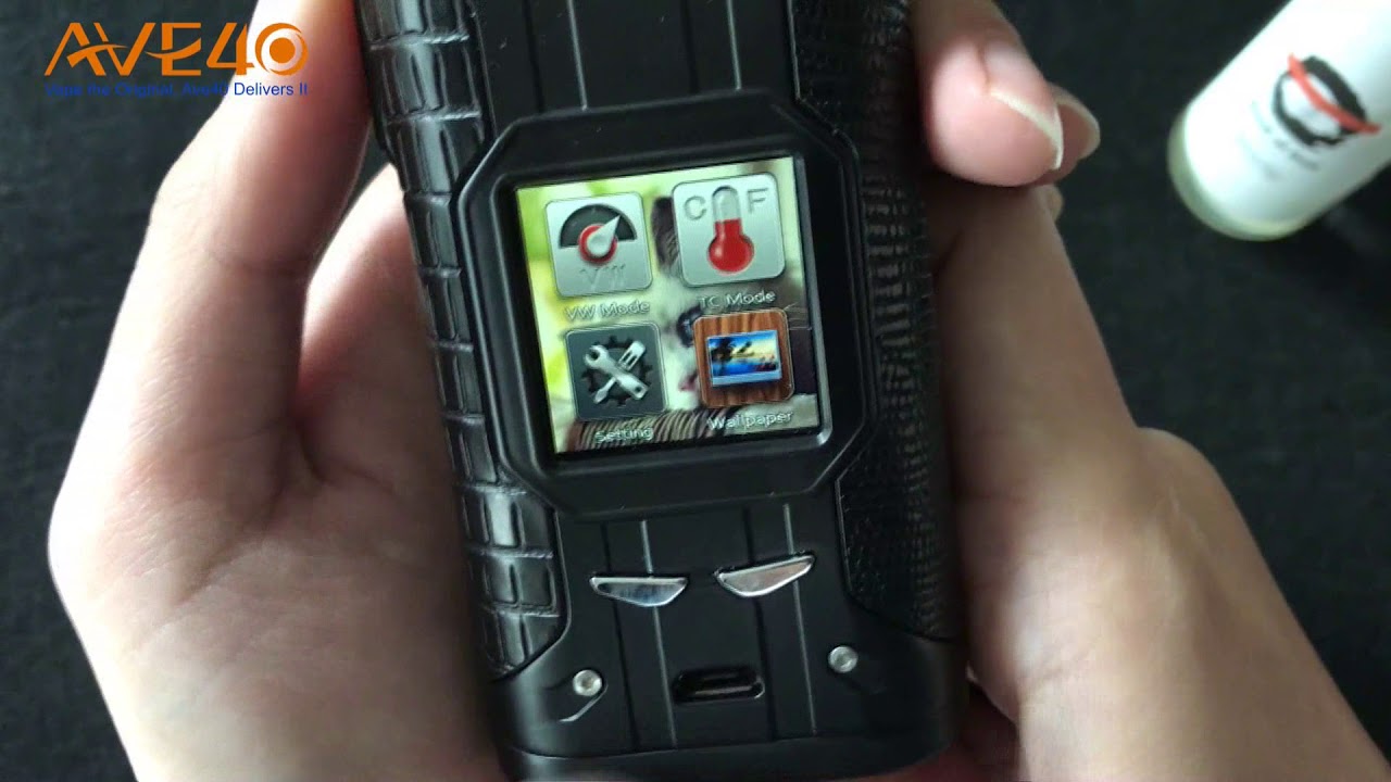 Quick look at the Smoant Cylon 218W TC Box MOD - YouTube