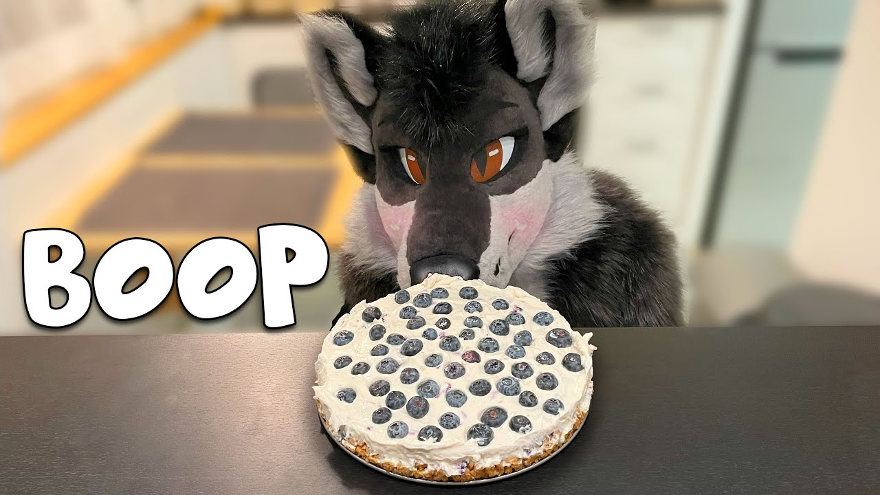 I Made a Cheesecake in my Fursuit - Furry Baking - YouTube