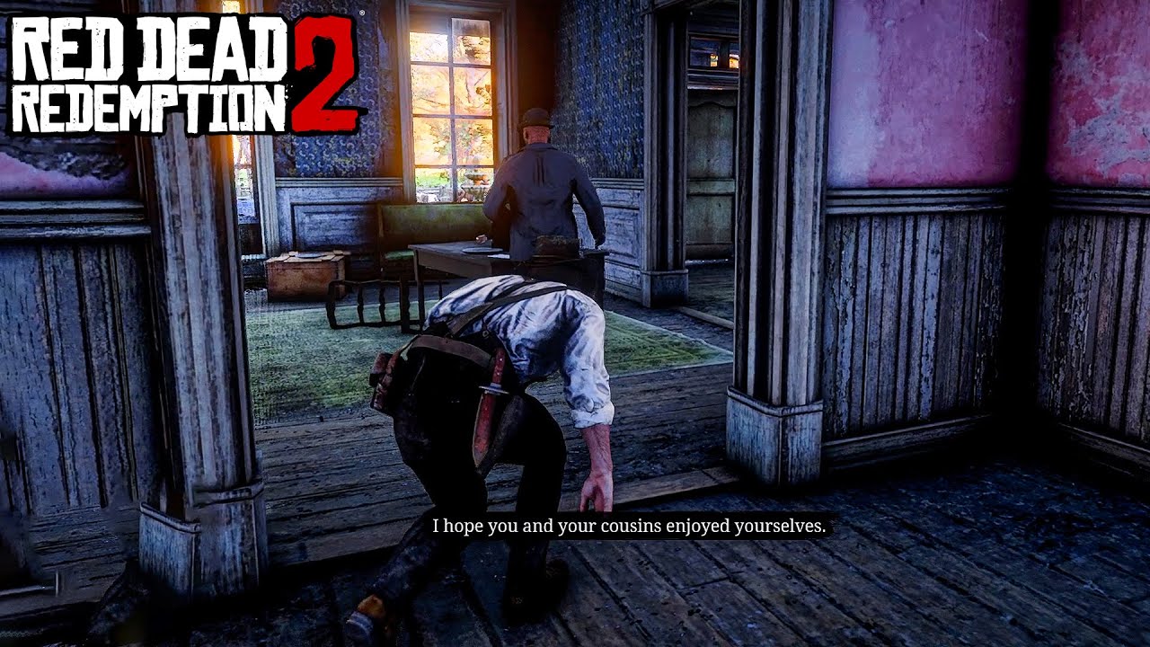 The developers actually thought of this....RDR2 - YouTube