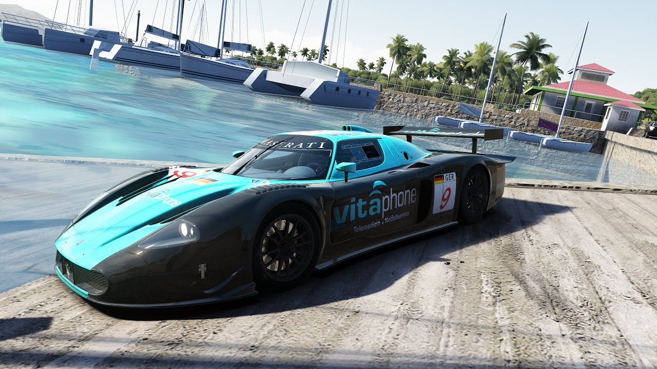 Test Maserati MC12 GT1 Asseto Corsa - YouTube