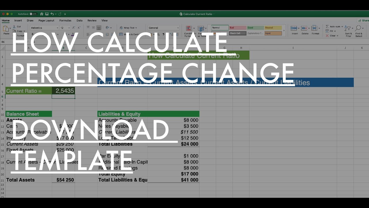 How To Calculate Percentage Change In Excel YouTube how-to-calculate-percentage-change-in-excel-youtube
