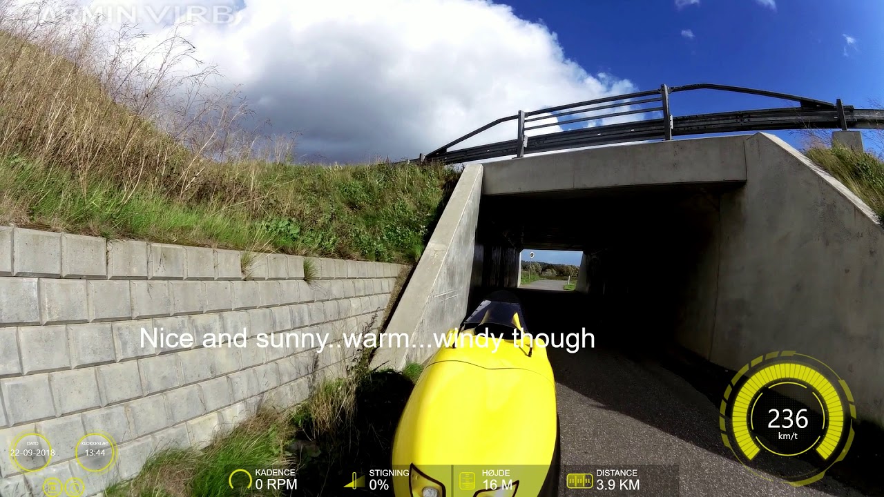 Orca E velomobile on Tour - YouTube