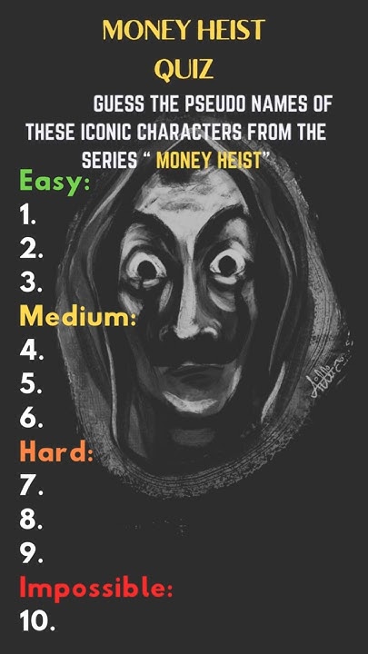 If You Were in Money Heist, What Would Your Code Name Be? 🤔🎭 Think Like ...