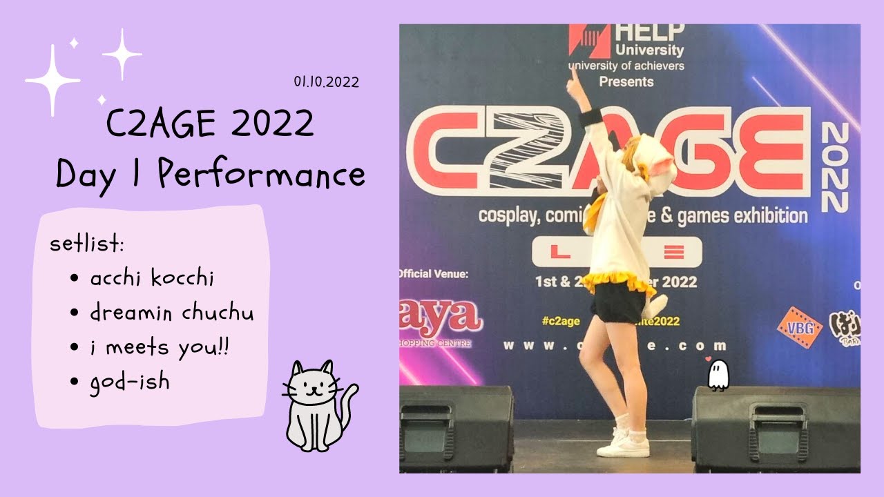 C2AGE 2022 performance | AsianAngel1905 - YouTube