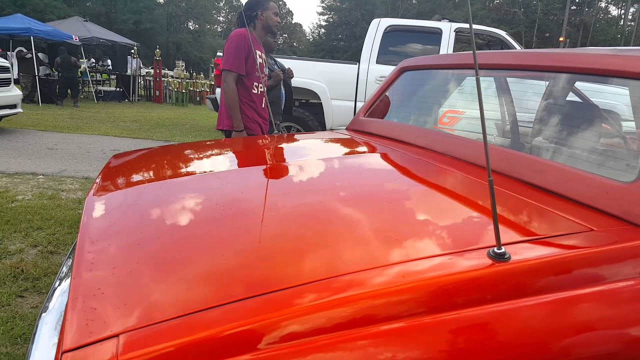 CANDY ORANGE BOXCHEVY STUNTFEST GAINESVILLE FL - YouTube