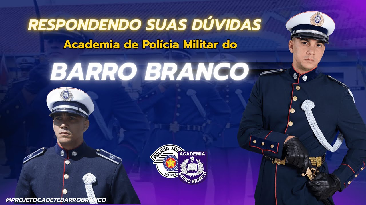Tirando todas as dúvidas sobre o Barro Branco (Academia da PMESP) - YouTube