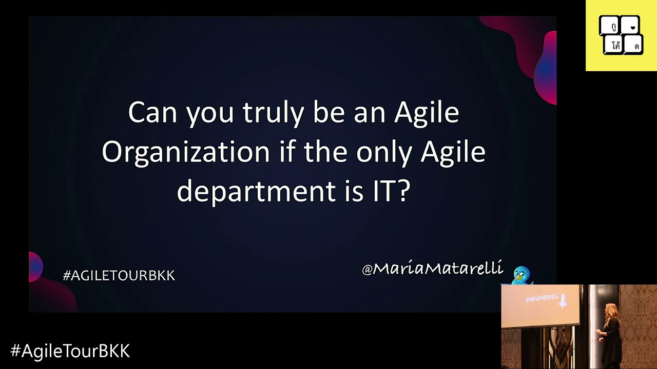 Keynote: Topic on Business Agility, Maria Matarelli - Agile Tour ...