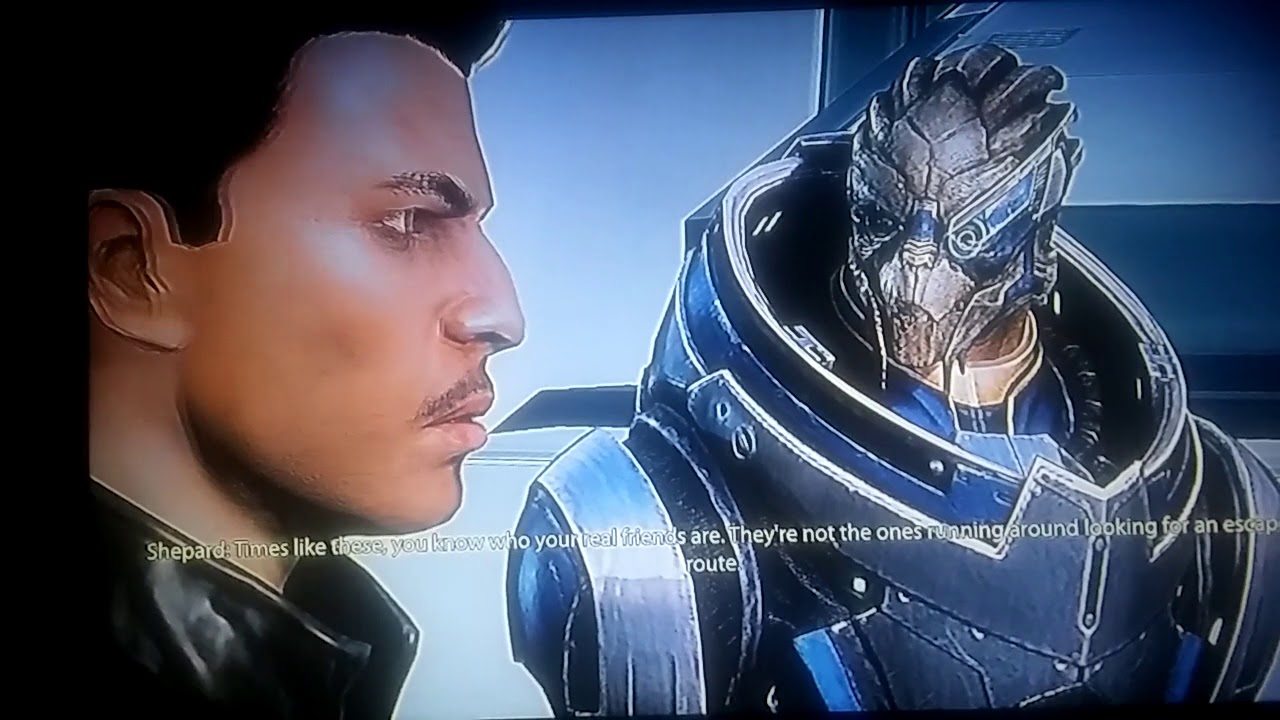 Hanging out with Garrus on the Citadel (king of the bottle shooters ...