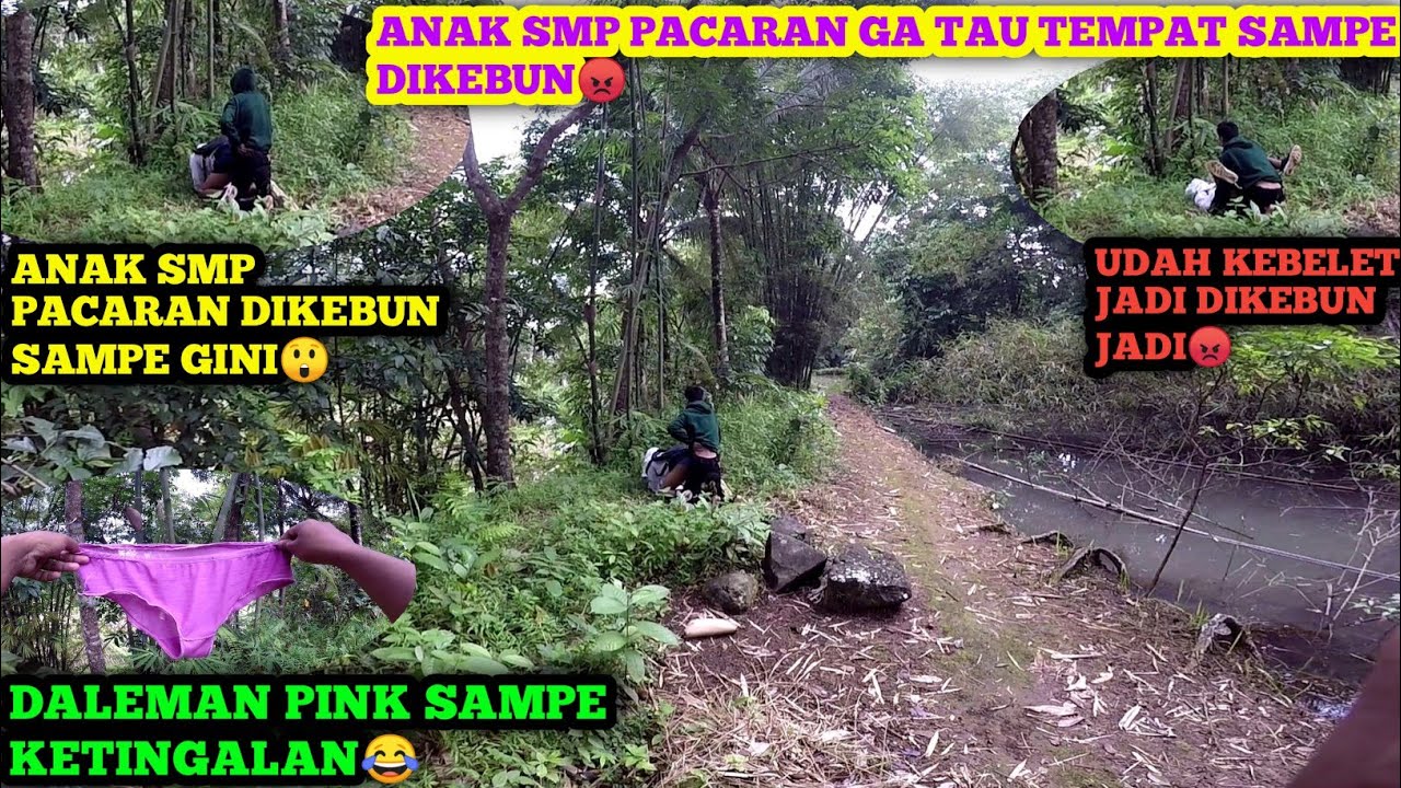 GREBEK UKHTI BERHIJAB LAGI PACARAN DIKEBUN‼️ - YouTube