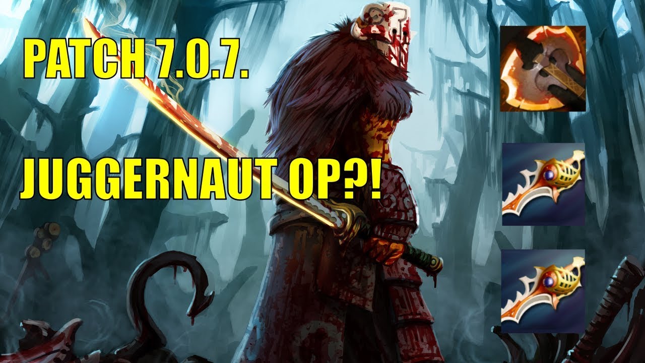 Dota 2 7.0.7. Dueling Fates: Juggernaut Gameplay 5.8k MMR - YouTube