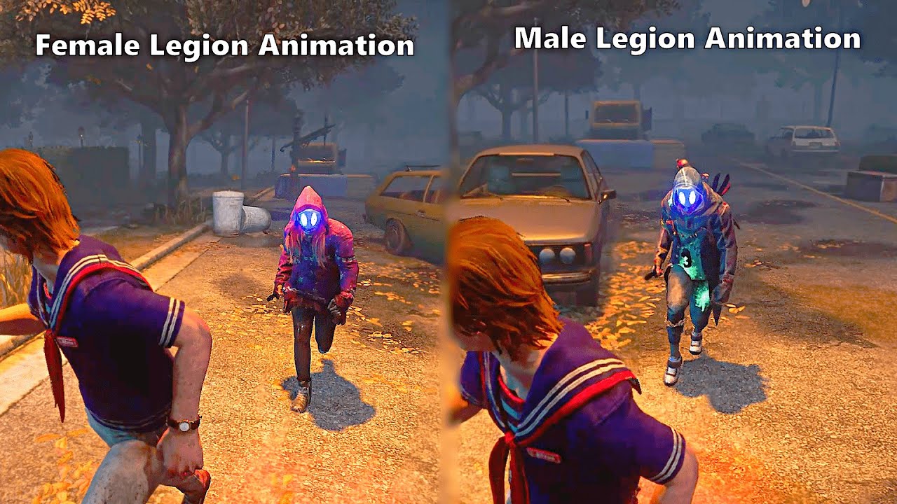 Female Legion Walking Animation Got Changed - YouTube