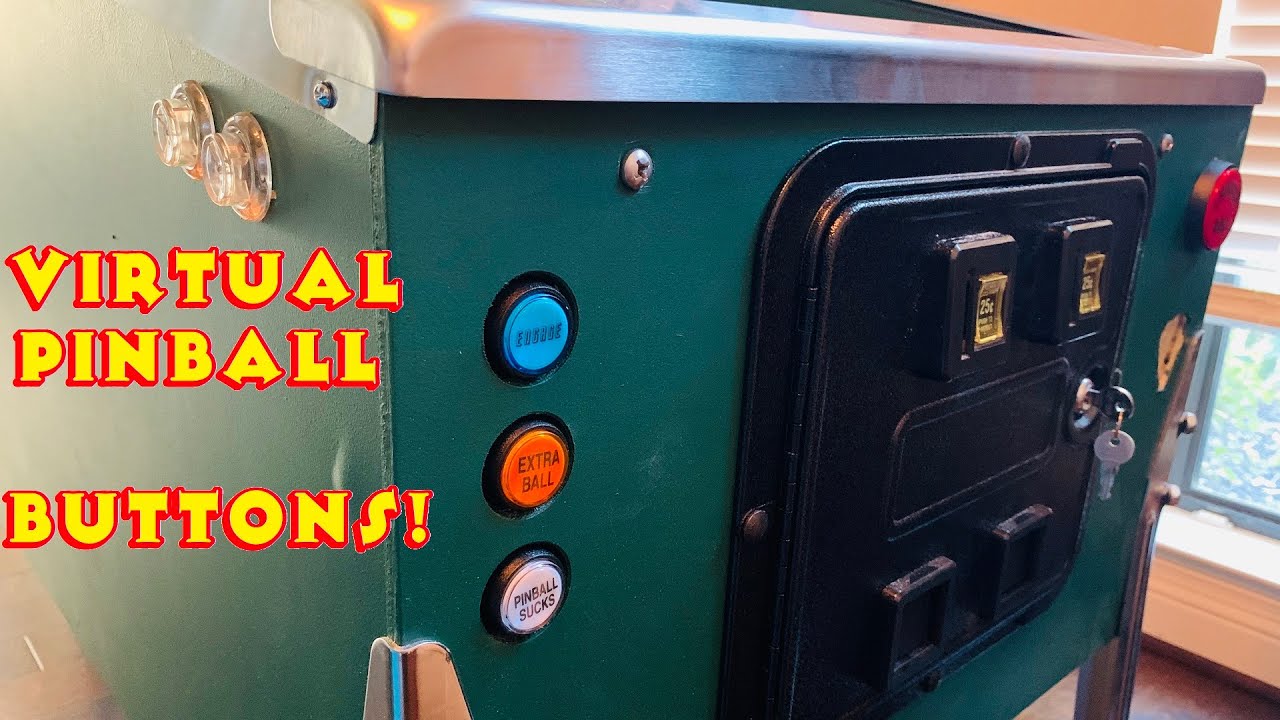 Buttons & Fans - Virtual Pinball Build Part 8 - YouTube