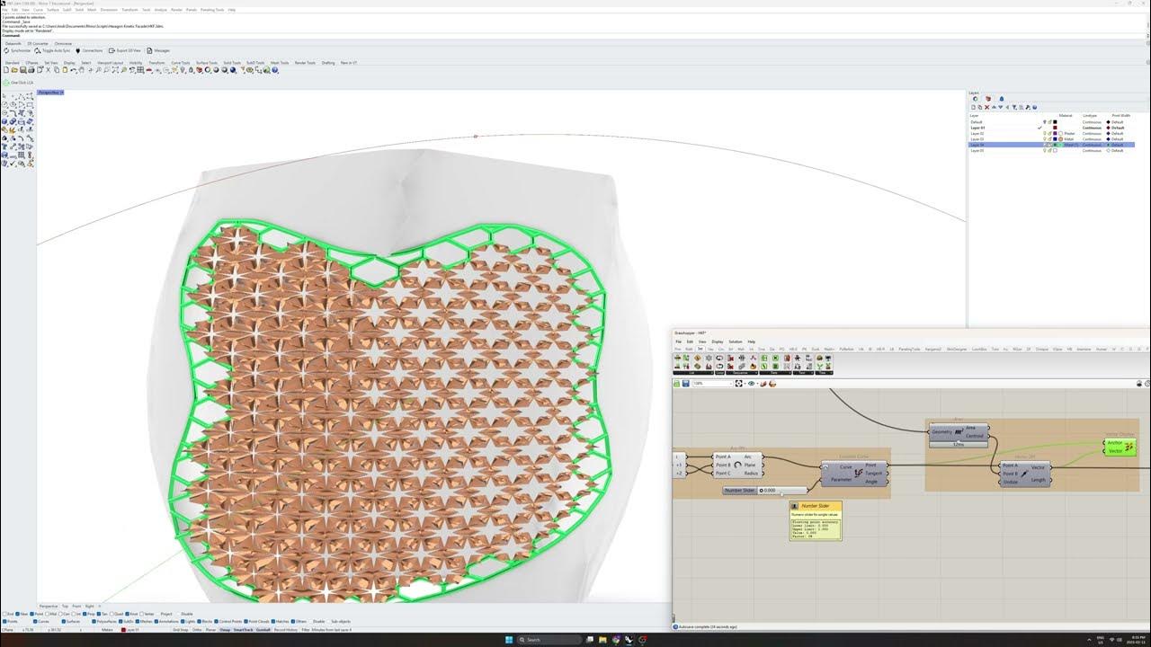 Parametric Kinetic Facade Hexagon | Grasshopper 2025 Edition - YouTube
