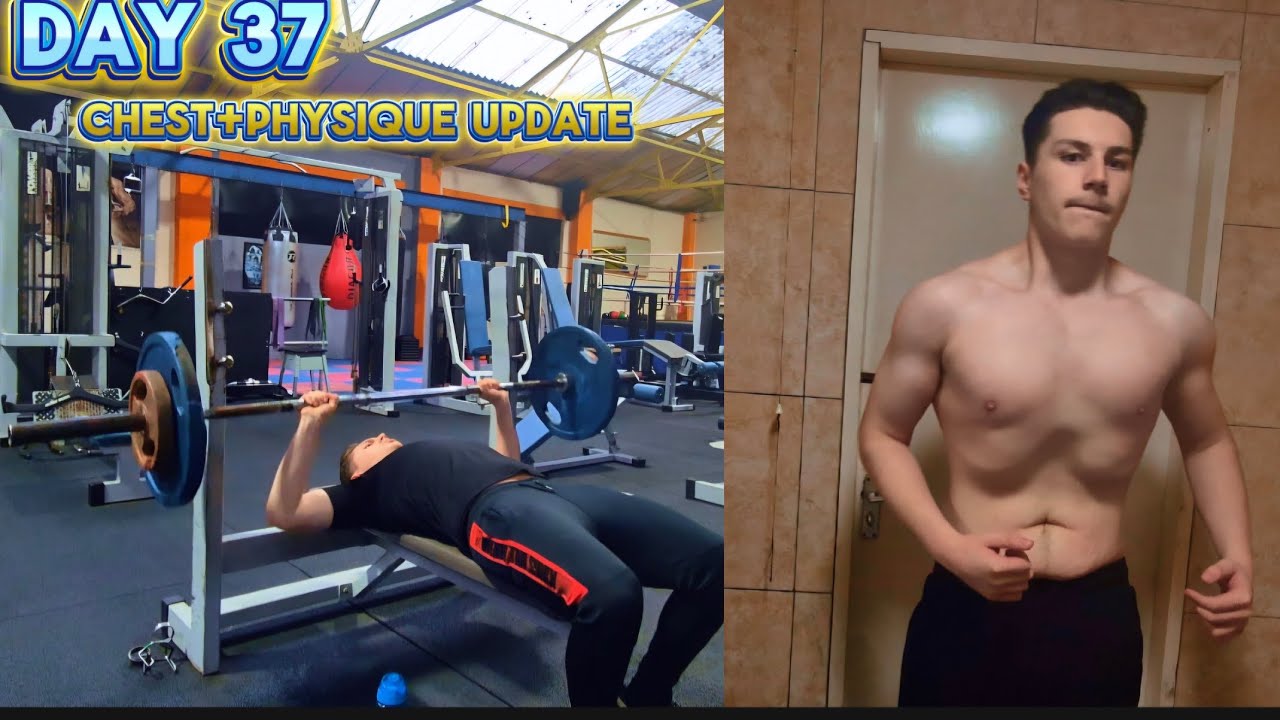 IMPROVING MY MOVEMENTS! BULK SEASON DAY 37 chest + Physique update ...